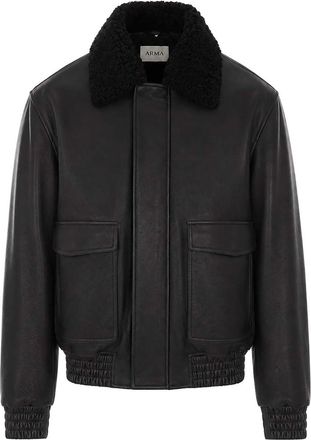 Arma Lederjacke - Schwarz