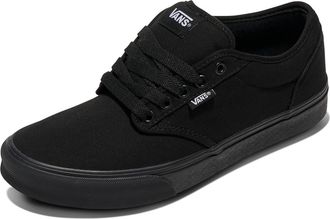 Vans Herren Atwood Sneaker Atwood Trainers, (Canvas) Black/Black, 42.5 EU