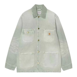 Carhartt Work in Progress Homme, Vestes, Vert, Taille: S OG Chore Coat