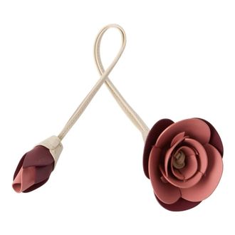 Furla Femme, Accessoires, Rouge, Taille: ONE Size Allegra Rose Charm