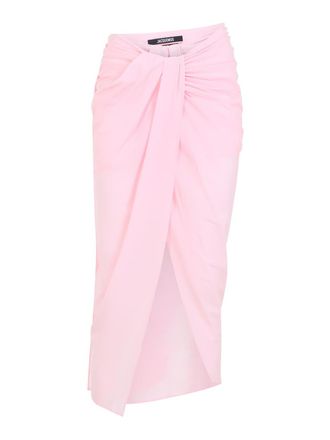 Jacquemus Jupe Midi - Rose Clair