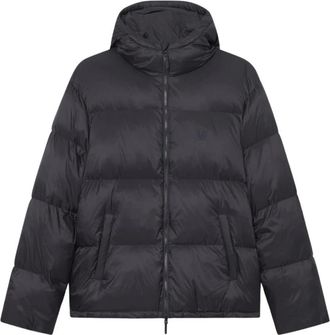 Wood Wood Homme, Vestes, Noir, Taille: M Clau Nylon Padded Coat