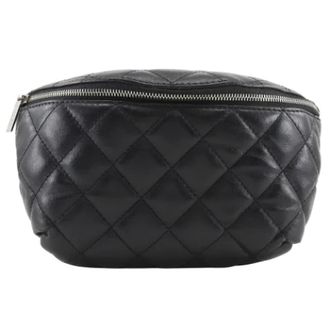 Chanel Pre-owned Cuir sacs-chanel - Femme - Pre-owned - Noir - Taille: ONE Size