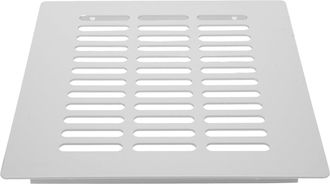 Artibetter Homoyoyo Aluminium L&uuml;ftungsgitter f&uuml;r Schrank Kleiderschrank und Schuhschrank Rostbest&auml;ndige Luftzirkulationsabdeckung Schlankes Minimalistisches Desi