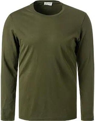 American Vintage American Vintage Herren Longsleeve gr&uuml;n Baumwolle