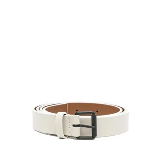 Sofie D'Hoore Eleganter Lederg&uuml;rtel - - Accessories - Damen - Beige - 90 CM