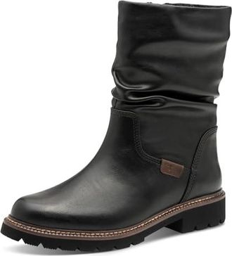 Tamaris Bottines plates pour femme 1-25484-45 - Noir - Taille 36 EU, Noir, 36 EU