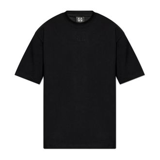 44 Label Group Homme, Tops, Noir, Taille: XL T-shirt en coton bio pour homme - Style d&eacute;contract&eacute;