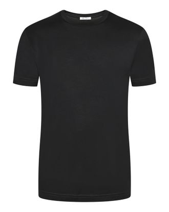 Stefan Brandt Glattes T-Shirt aus feiner Merinowolle in