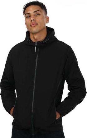 Weekend Offender Veste Parachute Homme Noir, Noir, XXL