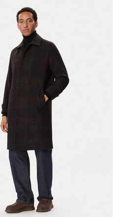 HUGO BOSS Wollmantel Mettos2641 50567309 Dunkelbraun Regular Fit