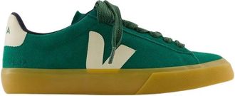 Veja Gr&uuml;ne Leder Bold Sneakers - - Shoes - Herren - Gr&uuml;n - 44 EU
