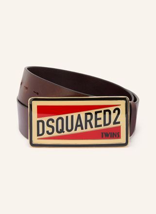Dsquared2 Lederg&uuml;rtel schwarz