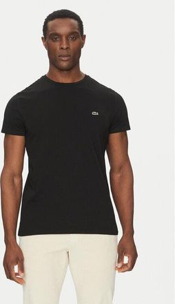 Lacoste T-Shirt TH6709 Schwarz Regular Fit