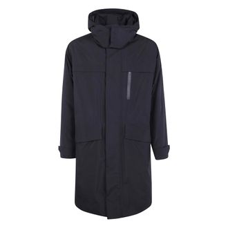 Herno Parka Long avec Style Ex Laminar - Homme - Manteaux - Noir - Taille: M
