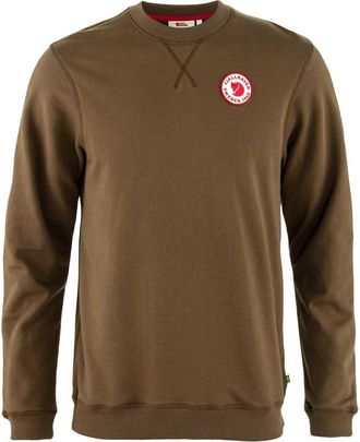 Fjällräven Herren 1960 Logo Badge Sweatshirt, Dark Oak, XL