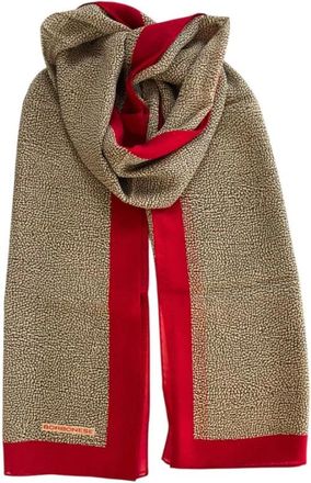 Borbonese Femme, Accessoires, Rouge, Taille: ONE Size &Eacute;tole en soie