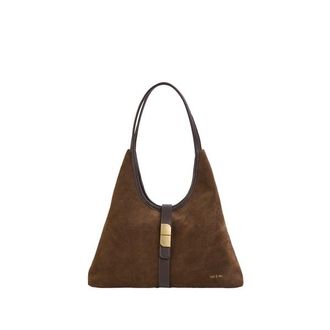 Nat & Nin Sac &eacute;paule Romeo en cuir su&eacute;d&eacute;