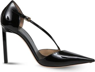 Tom Ford Femme, Chaussures, Noir, Taille: 37 EU Escarpin asym&eacute;trique en cuir verni