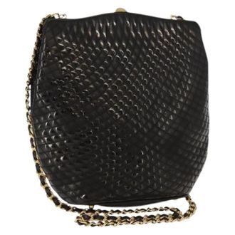 Bally Pre-owned Leder Umh&auml;ngetasche - - Pre-owned - Damen - Schwarzk - ONE SIZE