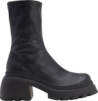 8 by YOOX STRETCH SOCK CHUNKY ANKLE BOOTS