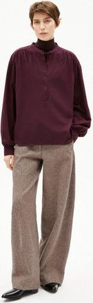 Armedangels Langarmbluse EFINARAA BRUSHED Longsleeve aus Bio-Baumwolle Loose Fit