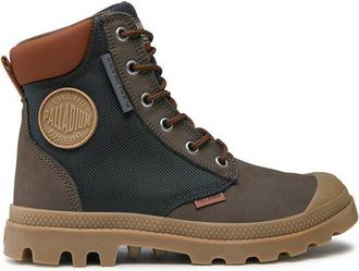 Palladium Schnürstiefeletten Pampa Sc Wpn U-S 77235-236-M Braun