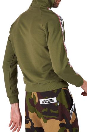 Moschino Womens Sweatshirt Green Apparel - Knitwear-Sweatshirts