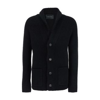 Tagliatore Herren, Strickwaren, Schwarzk, MGröße