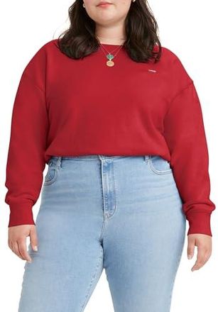 Levi's Femme Standard Crew, Script Red, XS