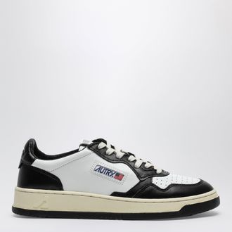 Autry Medalist schwarz/wei&szlig;er Leder-Sneaker