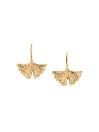 Aur&eacute;lie Bidermann Vergoldete Tangerine Ohrringe - Metallic