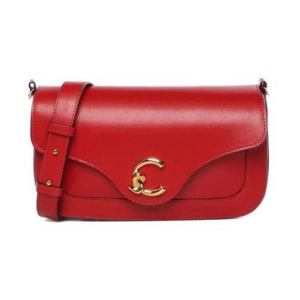 Coccinelle Femme, Sacs, Rouge, Taille: ONE Size C-Me Calf Small