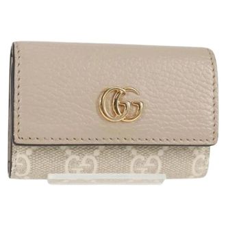 Gucci Porte-cl&eacute;s Pre-owned - Femme - Pre-owned - Beige - Taille: ONE Size