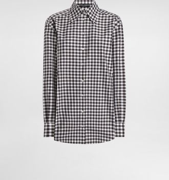 Dolce & Gabbana Karobluse Aus Baumwolle - Frau Blusen Und Tops Mehrfarbig 52