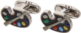 Paul Smith Homme, Accessoires, Multicolore, Taille: ONE Size Artist Palette Cufflinks