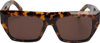 Palm Angels Damen &Uuml;bergro&szlig;e Rechteckige Sonnenbrille PERI052S24PLA0016064