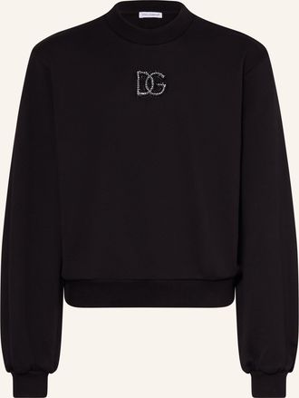 Dolce & Gabbana Sweatshirt Felpa schwarz