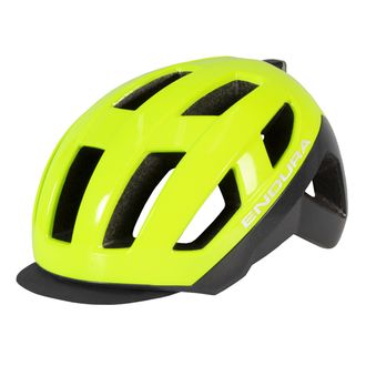 Endura Urban Luminite Fahrradhelm f&uuml;r Herren, Neon-Gelb, M-L