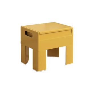 Generic Quadratischer Aufbewahrungshocker, abnehmbare Schuhbank mit Deckel, multifunktionale Fußstütze, Couchtisch für Wohnzimmer, Balkon, Büro, Eingangsberei