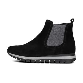 Gabor Chelsea Boot 451 Schwarz Wildleder - - Shoes - Damen - Schwarzk - 37 EU