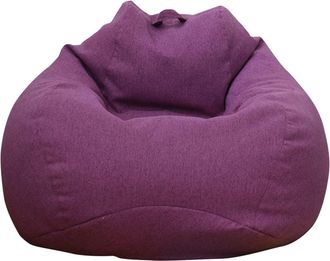 Generic Stuhlhusse für Sitzsack, waschbar, tragbar, aus weichem Stoff, Ersatzbezug für Sitzsack, erhältlich in verschiedenen Farben, kompatibel mit den meiste