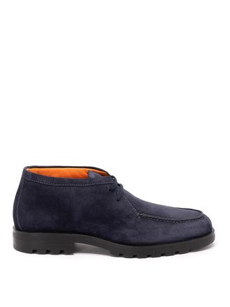Santoni Schn&uuml;rschuhe - Blau