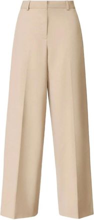 Fabiana Filippi Femme, Pantalons, Beige, Taille: 38 FR Pantalon Large