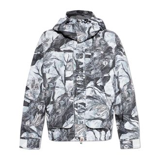 A Bathing Ape A Bathing Ape, Homme, Vestes, Blanc, Taille: XL Veste &agrave; Capuche Amovible