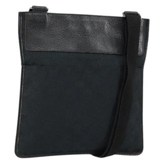 Gucci Pre-owned Vintage Canvas Cross Body Bag - - Pre-owned - Damen - Schwarzk - ONE SIZE