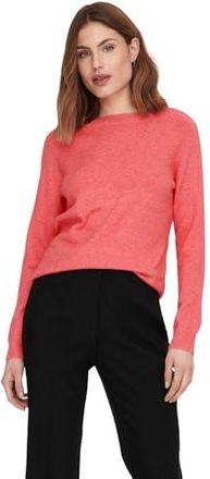 Only Pull en Maille ONLRICA Pull en Maille Sun Kissed Coral S Sun Kissed Coral S