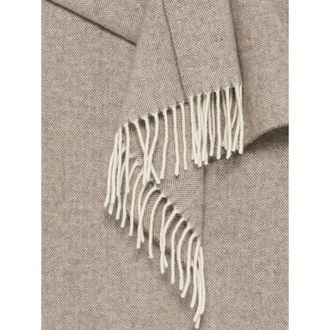 La Fileria Mens Scarf Neutral Neutrals Scarfs