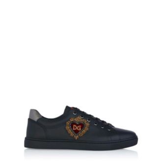 Dolce & Gabbana Herren Monochrom Sneaker - - Shoes - Herren - Schwarzk - 42 EU
