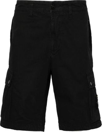 Stone Island Homme, Shorts, Bleu, Taille: W33 Bermuda cargo slim-fit Stone Island